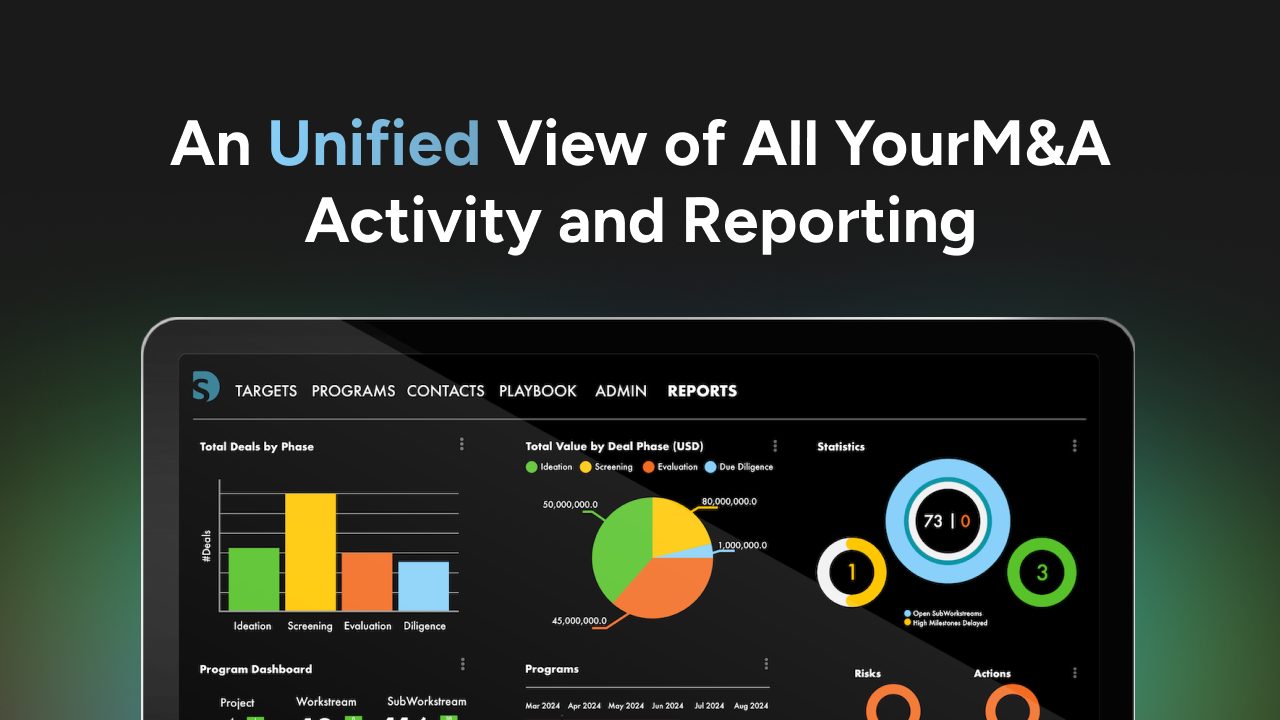 Due Diligence Reports and M&A Analytics
